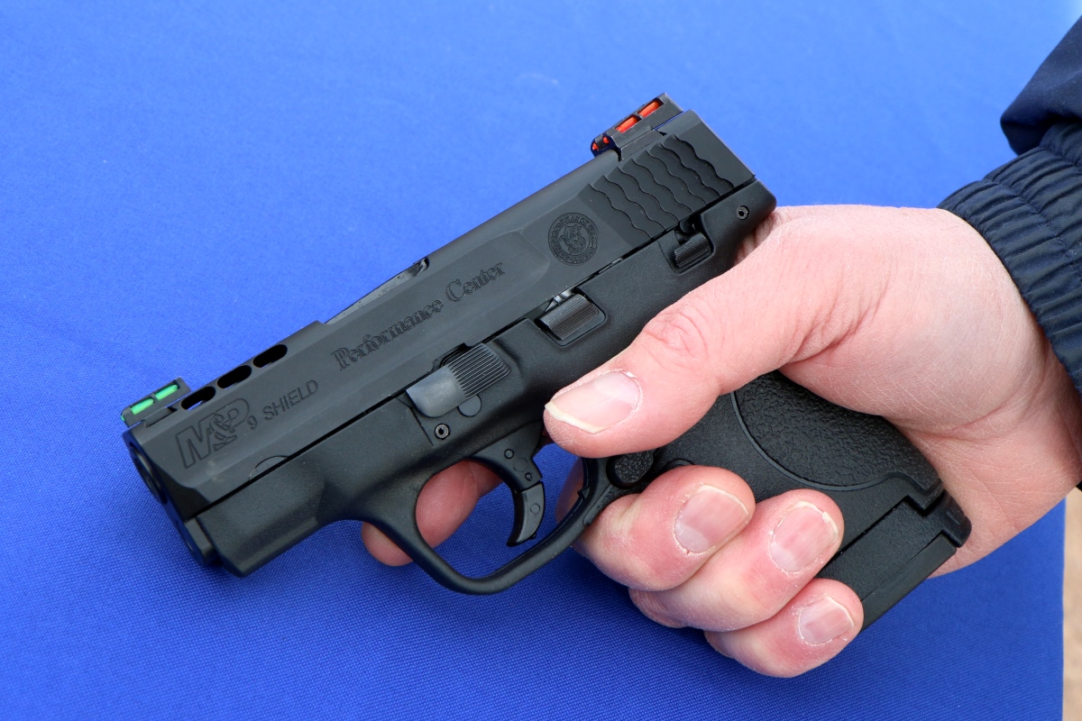 Smith & Wesson's Ported Shield Tames Muzzle Flip | Military.com