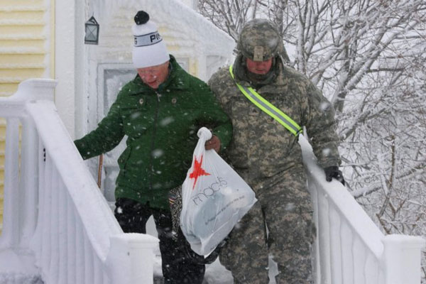 National Guard Responds to Massive Blizzard | Military.com