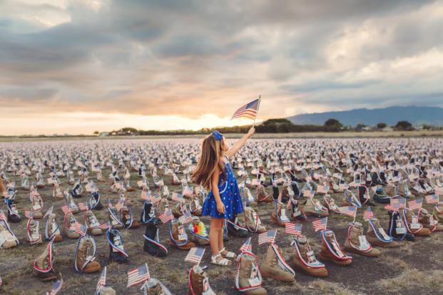 Army Spouse Honors the Fallen with 8,200 Boots | Military.com