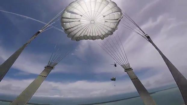 First-Person Army Parachute Jump Over the Ocean | Military.com