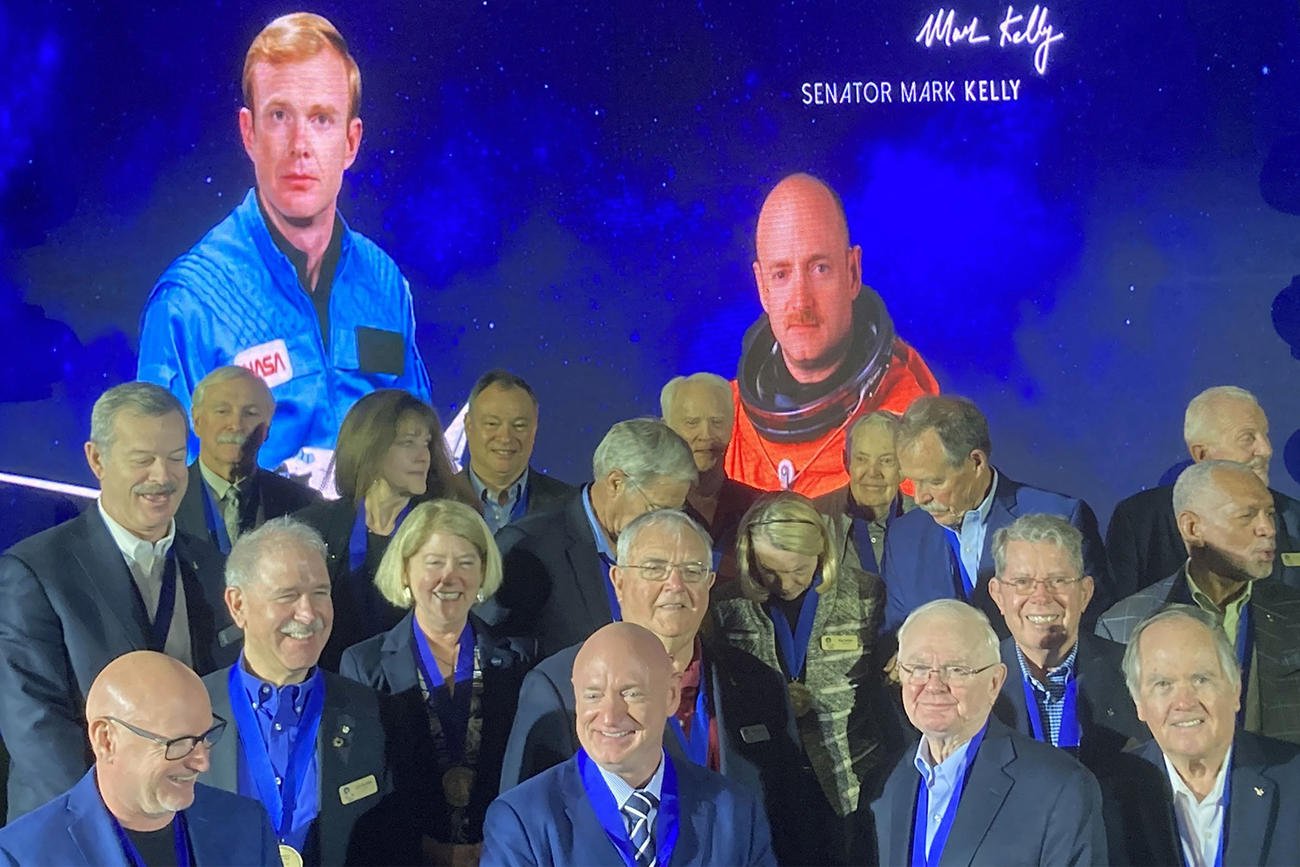 Astronaut Corridor of Fame Inducts Sen. Mark Kelly and Former Kennedy ...
